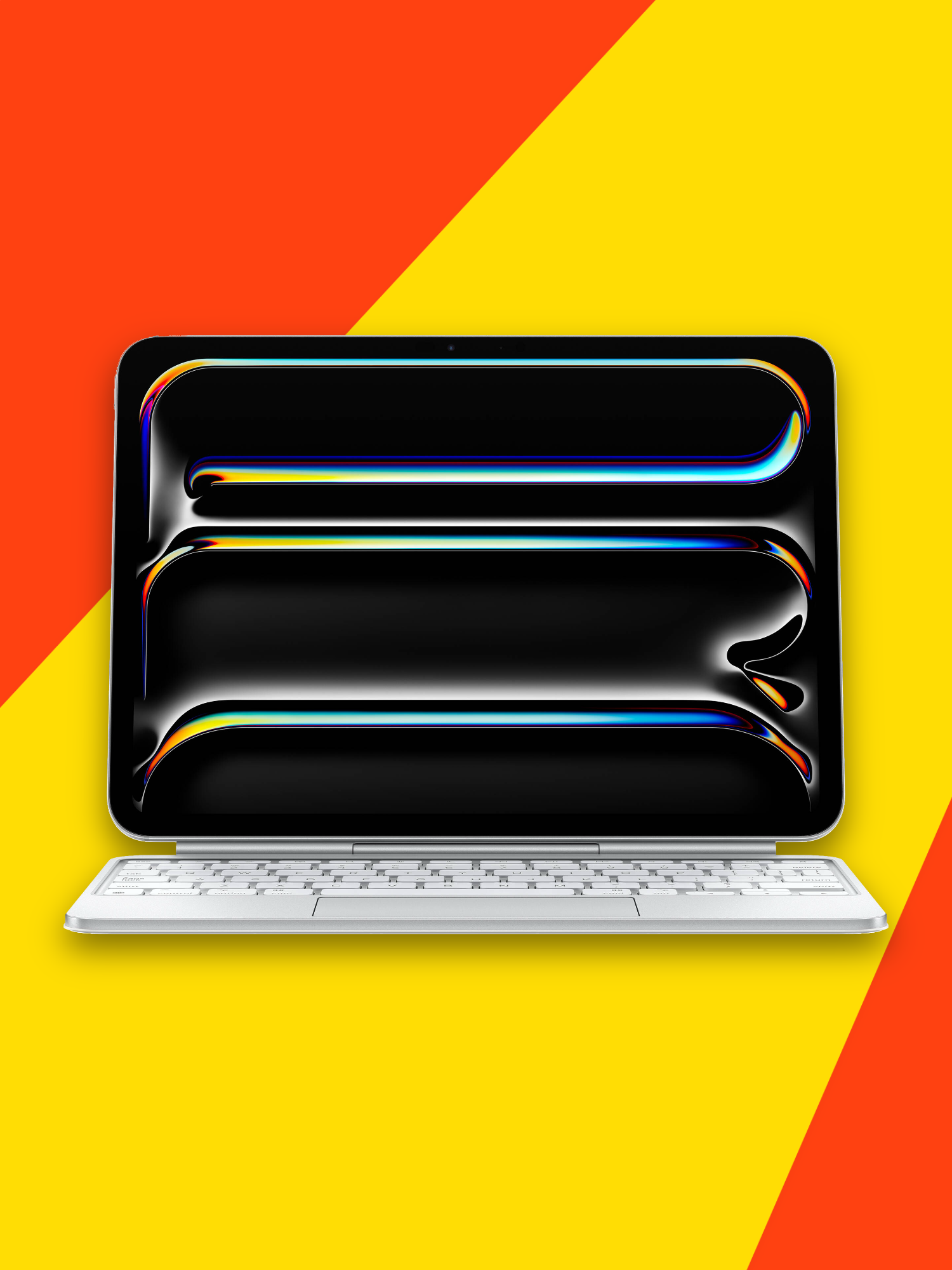 Клавиатура Apple Magic Keyboard для iPad Pro 11" (M4 | 2024) (Белая | White) русская раскладка