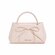 Сумка CHARLES & KEITH, фактура вязаная, светло-розовый