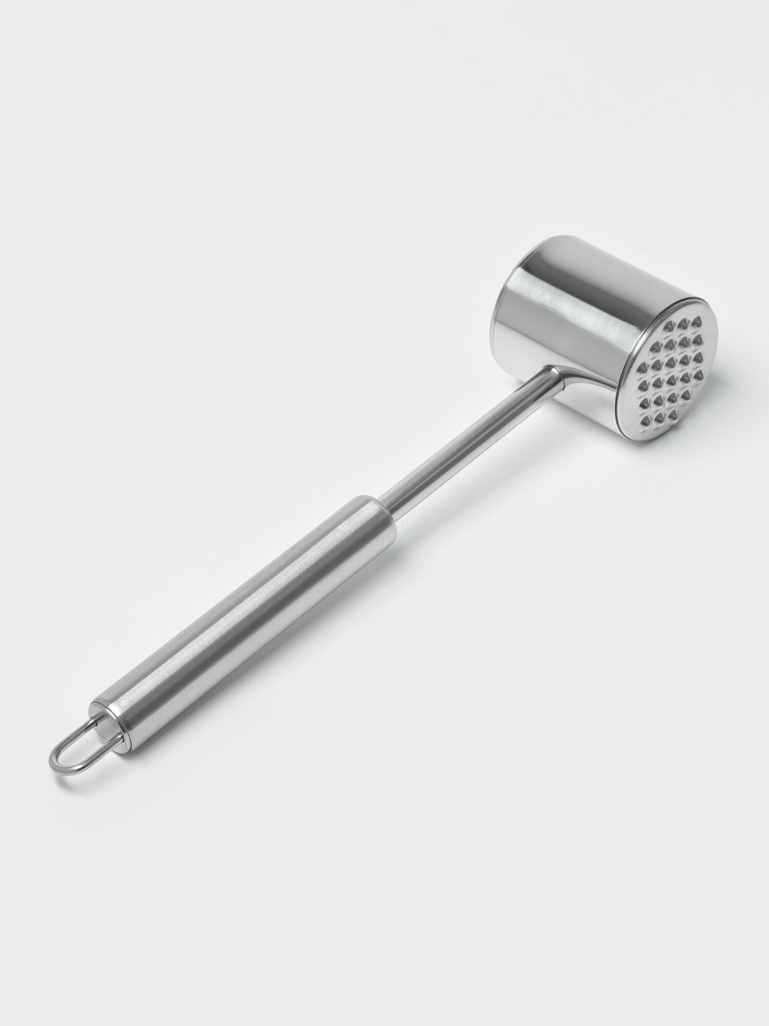 Молоток для мяса Steel, 26.5 см, нержавеющая сталь, цвет: серебристый
