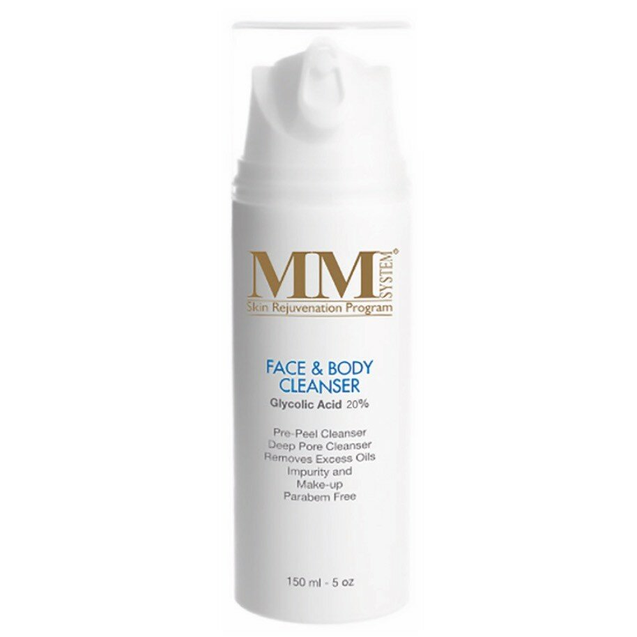 Средство с гликолевой кислотой для очищения 150 мл Face&Body Cleanser 15% Glyc.Acid Mene&Moy System / Мин энд Мой Систем