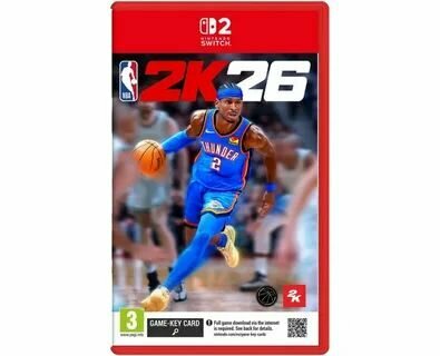 Игра на картридже NBA 2K26 версия для Nintendo Switch 2 английский язык