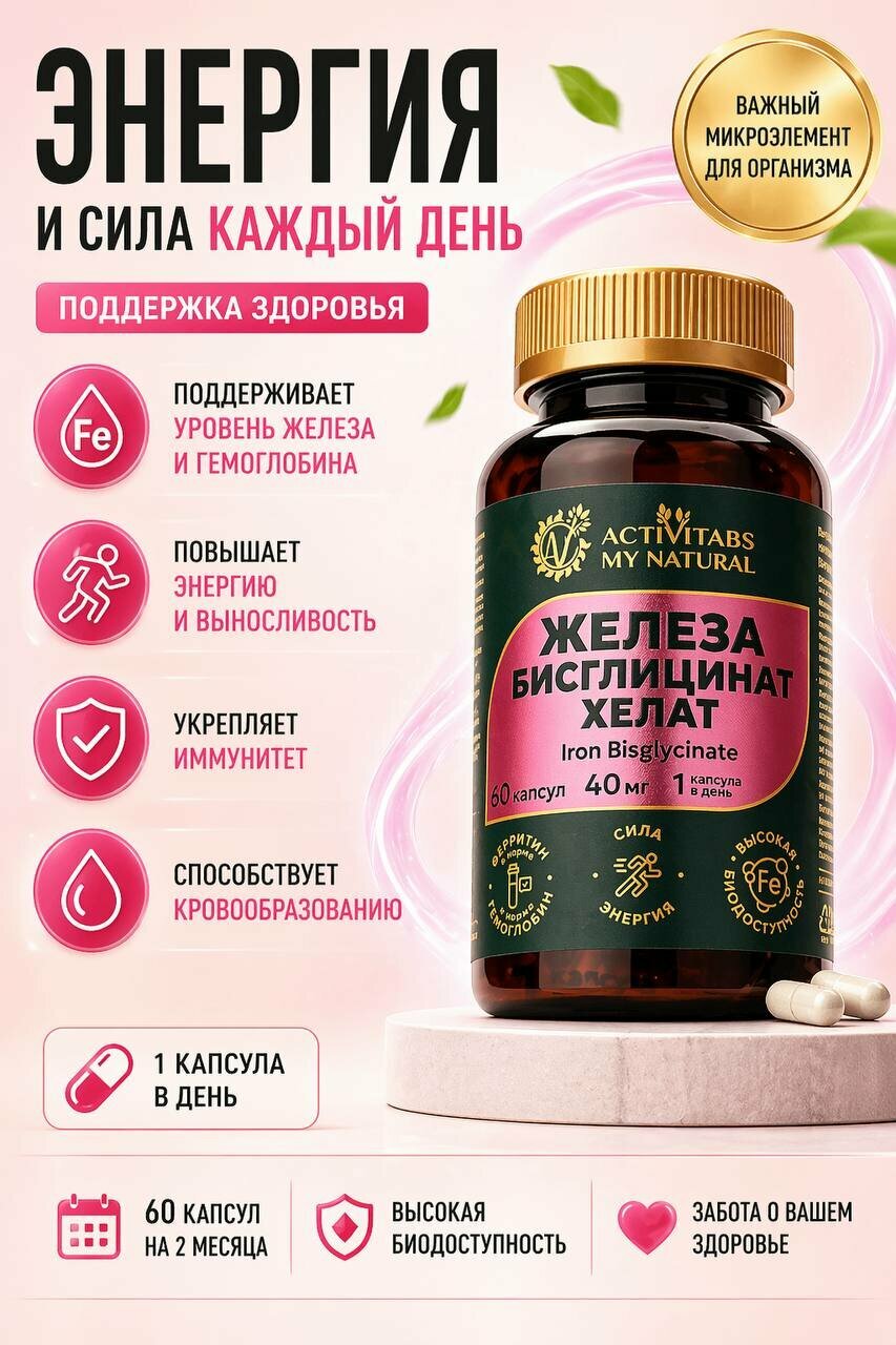 Витамины железа