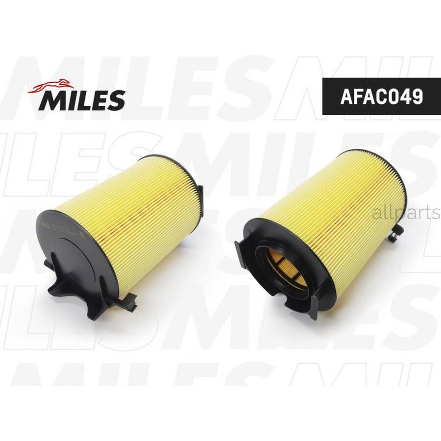 MILES AFAC049 Фильтр воздушный VAG GOLF 5/6/PASSAT/TOURAN/JETTA/OCTAVIA/A3 1.2T-2.0 03-