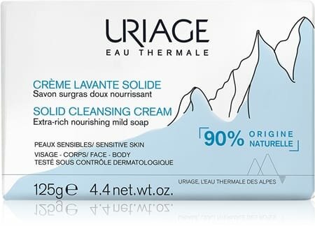 Твердое мыло Uriage Hygi ne Solid Cleansing Cream, 125 г
