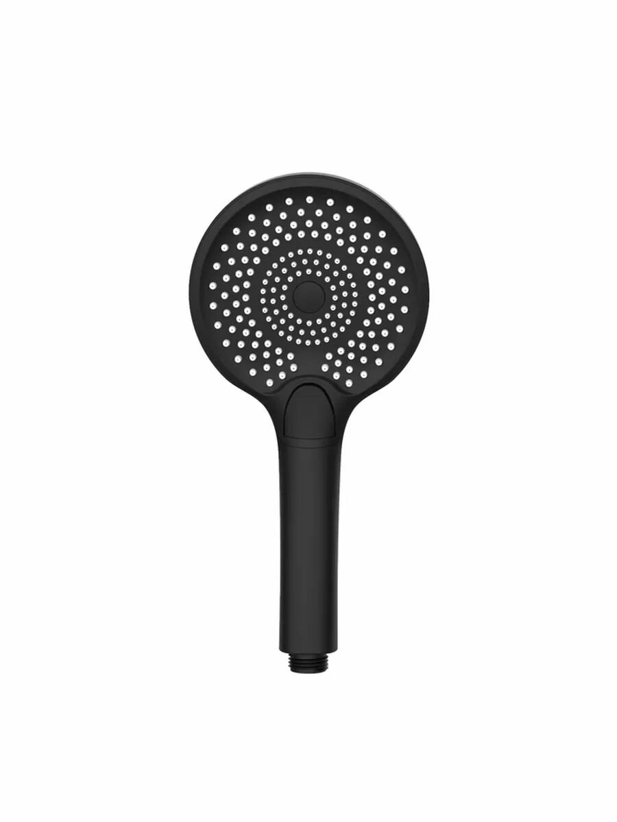 Лейка для душа, черная матовая, Optima Home, IDDIS, OPH12BPi18