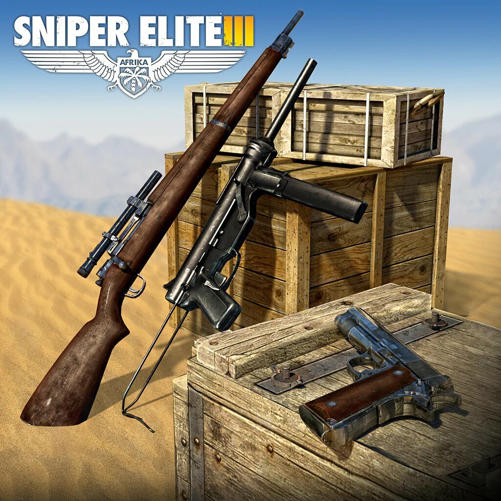 Дополнение Sniper Elite 3 - Patriot Weapons Pack, цифровое издание PlayStation 4, регион Турция / код пополнения баланса