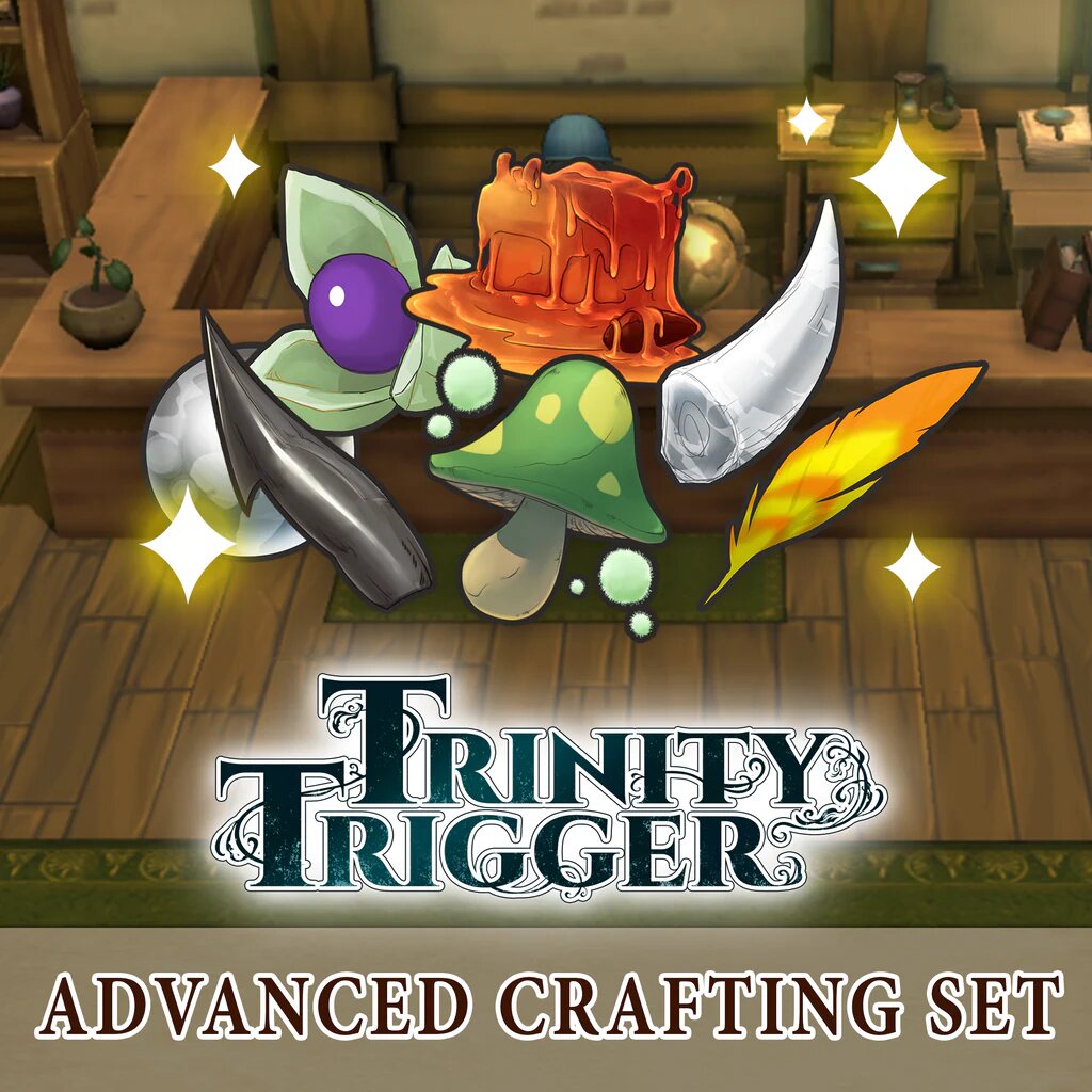 Дополнение Trinity Trigger - Advanced Crafting Set, цифровое издание PlayStation 5, регион Турция / код пополнения баланса