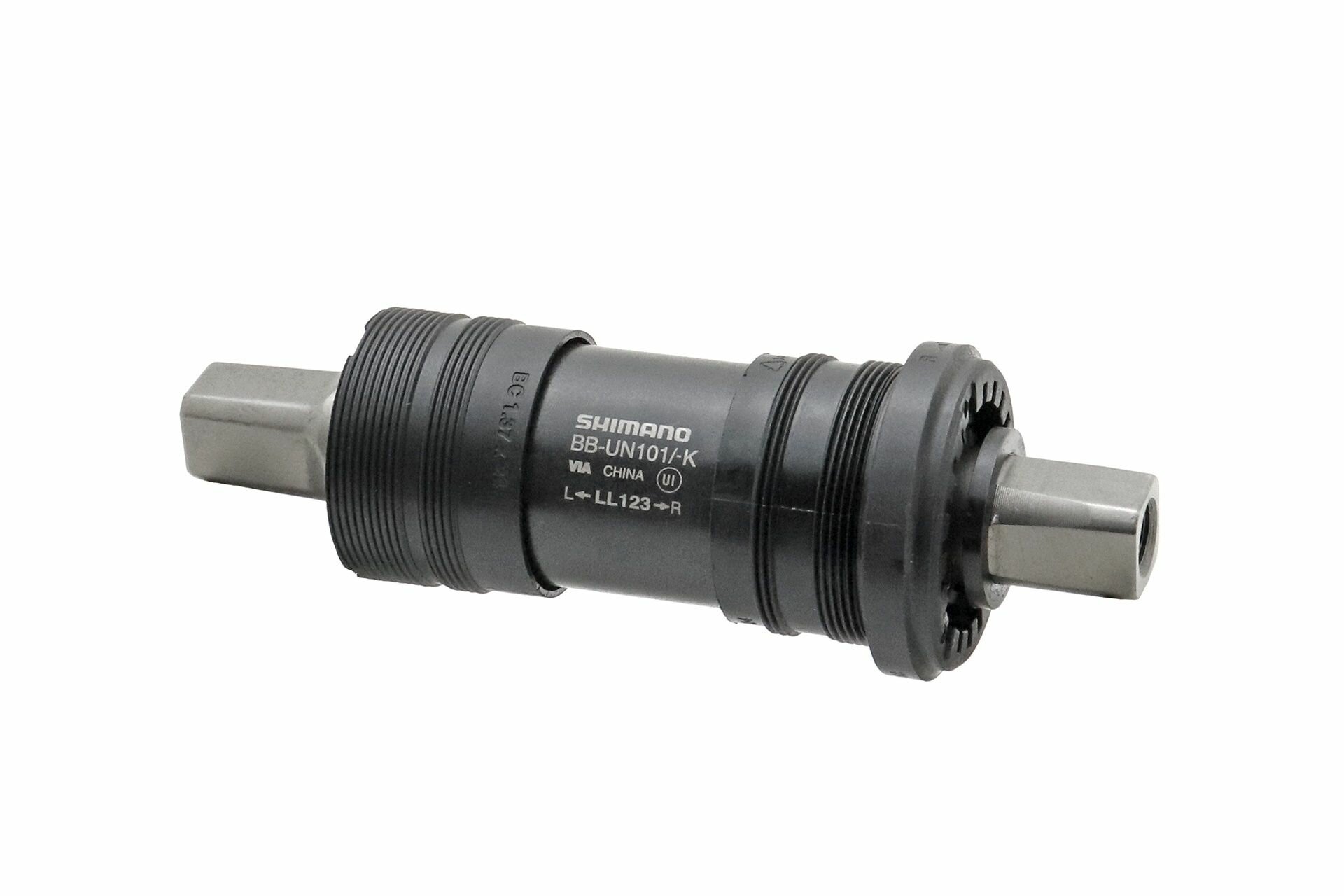 Каретка SHIMANO BB-UN101 под квадрат, вал 123мм, база 68мм.