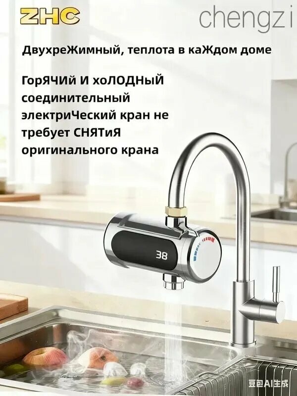 Водонагреватель проточный электрический 20JBJ с одним выходом