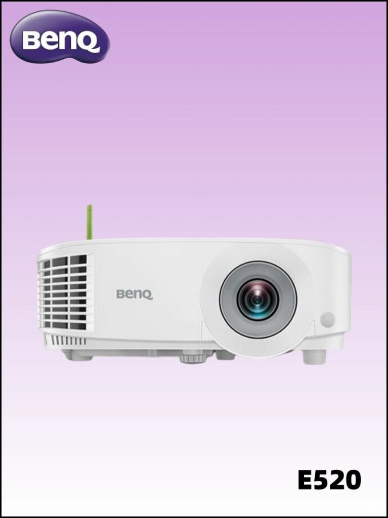 BenQ Проектор E520, белый, светло-зеленый