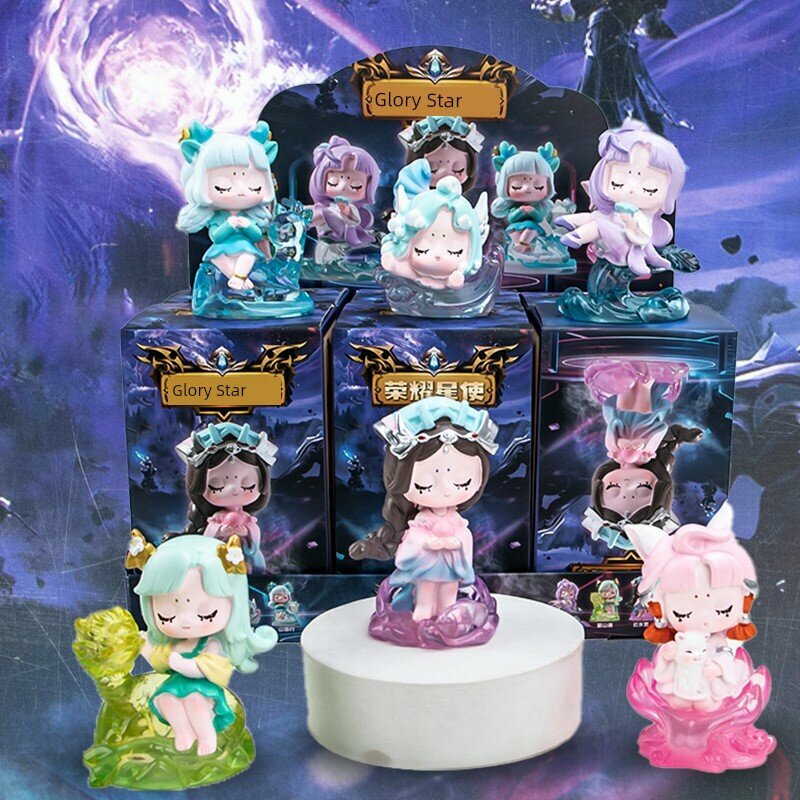 Серия Glory Star Blind Box, случайная фигурка 1 шт. - Коллекционная фигурка героев из Honor of Kings, идеальный подарок