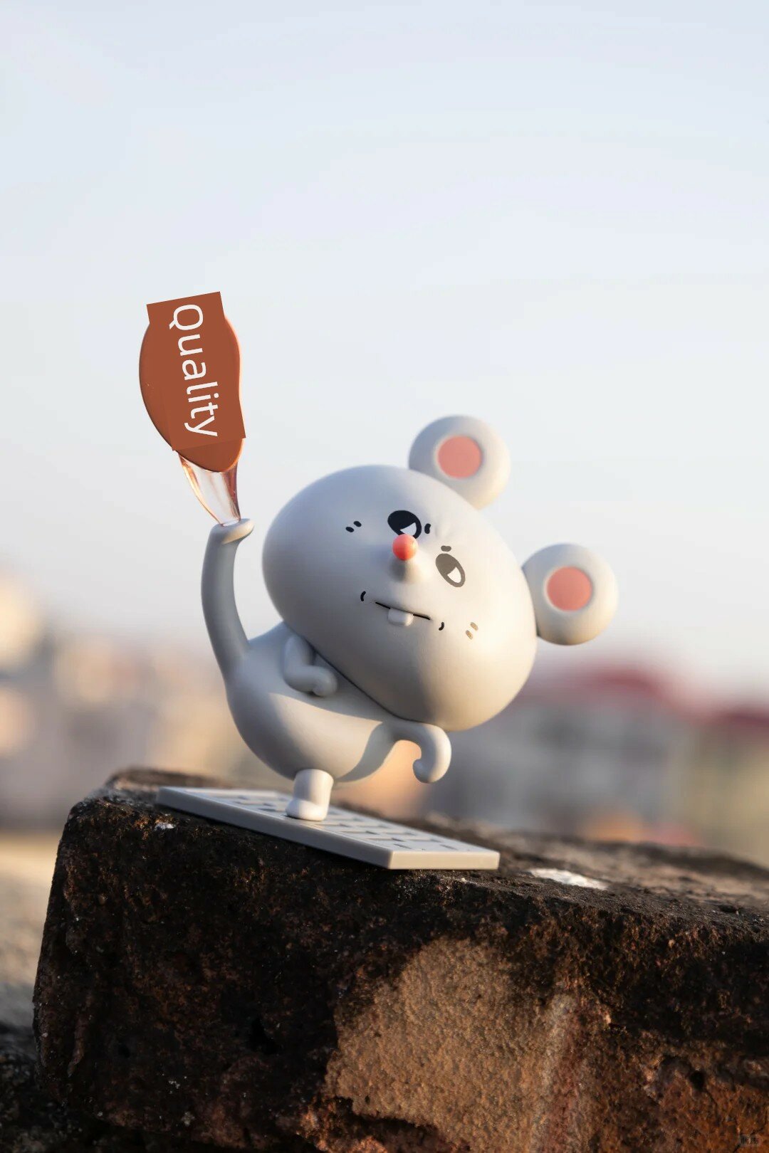 Оригинальная коллекционная фигурка 52TOYS Meiji и Big Rat из серии Good Mood в слепой коробке, модная