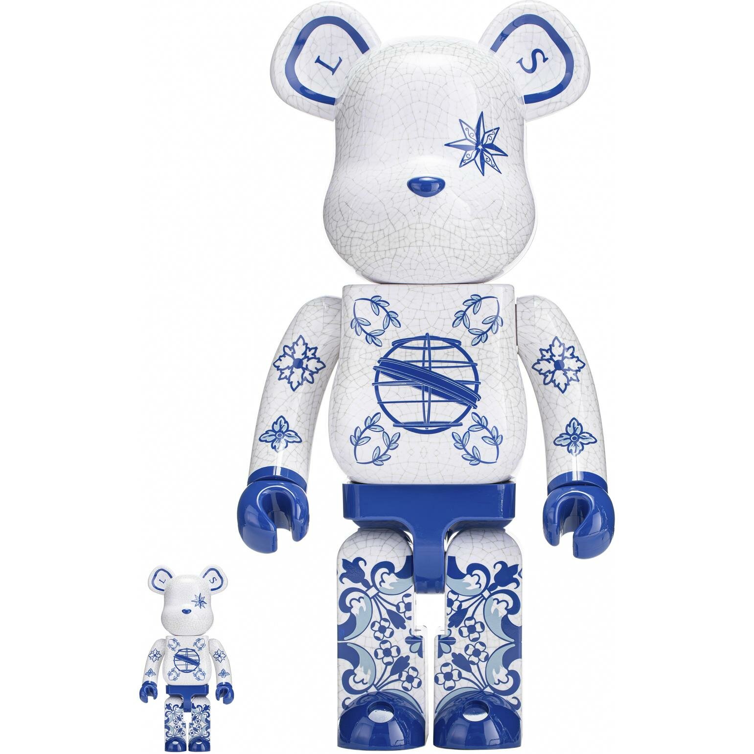Коллекционная фигурка унисекс BE@RBRICK Macau 2023 X Senado Square, SENADO SQUARE Macau World Culture Heritage Collection 2023 Limited Style 100% 400%
