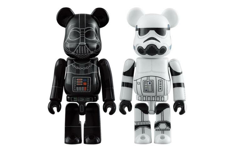 Фигурка унисекс BE@RBRICK STAR WARS Дарт Вейдер и Штурмовик, 2 шт, 100% 7см