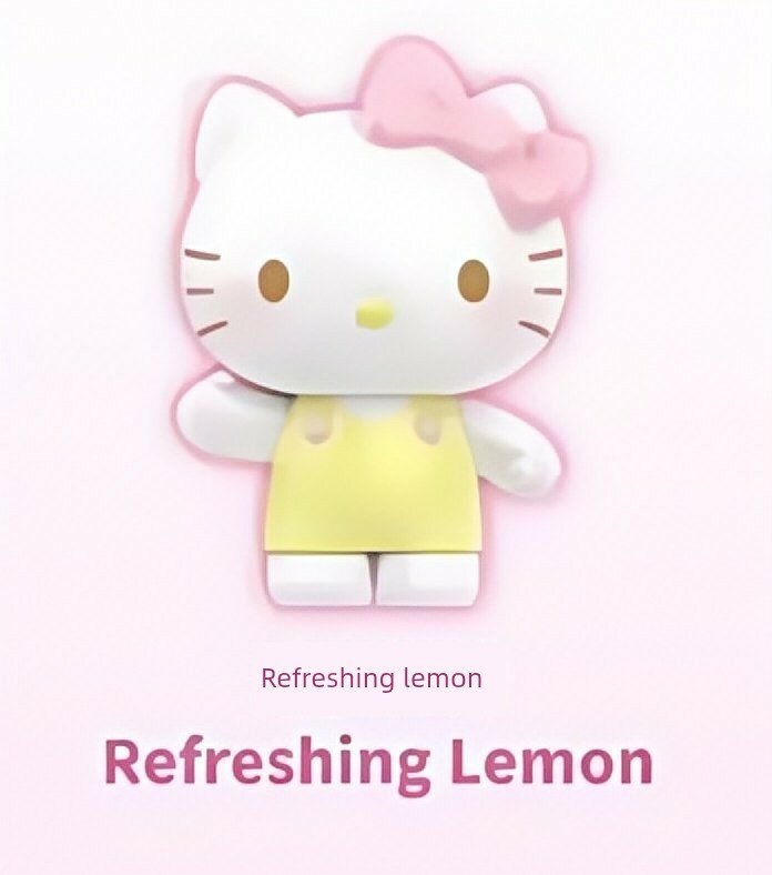 Оригинальные милые фигурки Hello Kitty из серии Summer Rainbow Candy от TOPTOY: очаровательные разноцветные кошечки в