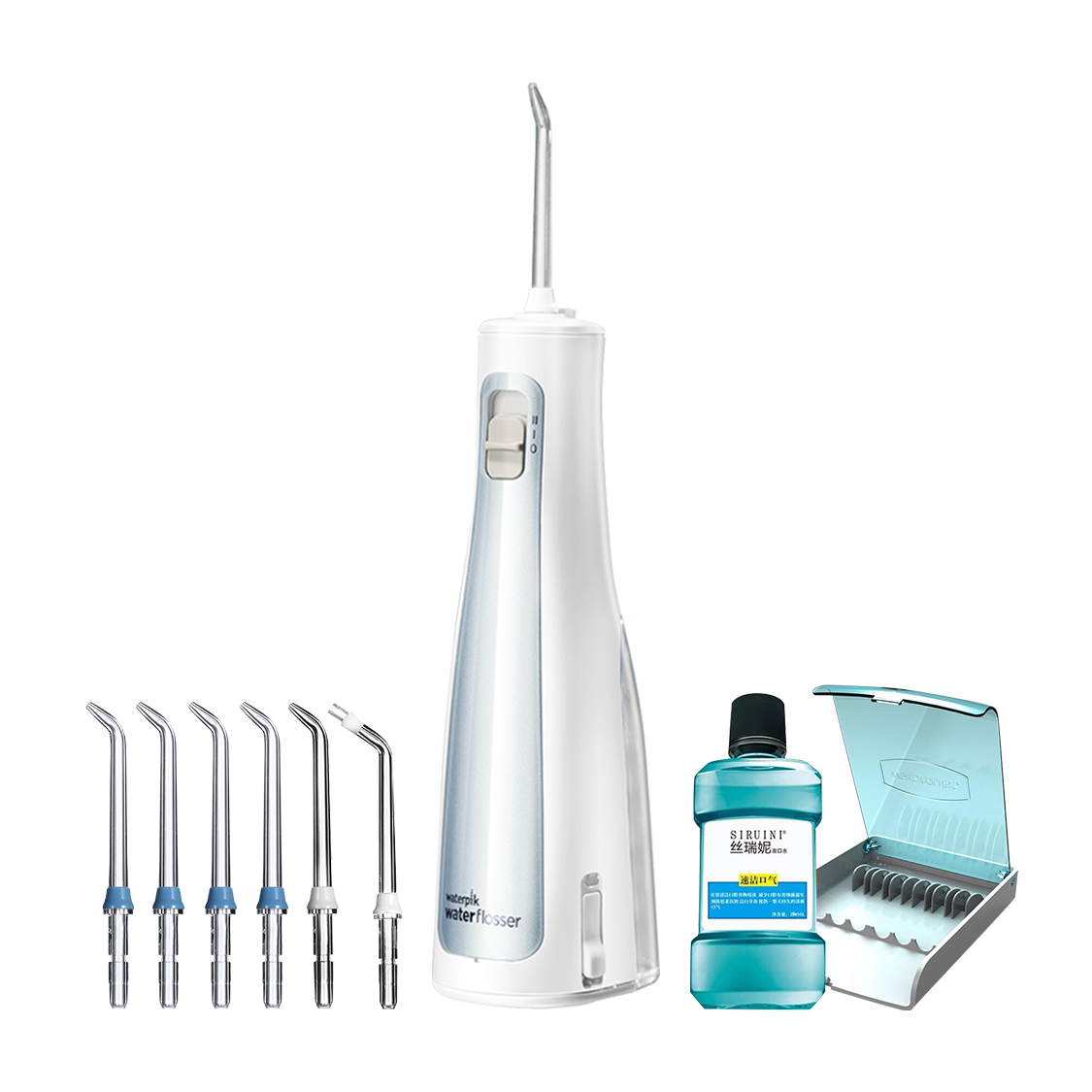 Ирригатор портативный унисекс Waterpik GS5, GS5-1 Blue, 1 шт.