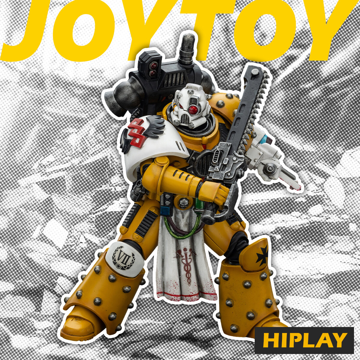 HIPLAY JOYTOY Warhammer 40000 Имперские Кулаки Арбитр JT6656 1/18