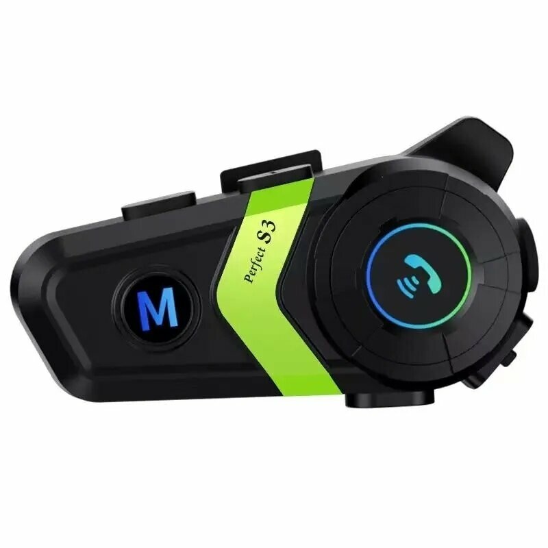 Блуetooth гарнитура S3 для мотошлема беспроводная гарнитура для мотоцикла