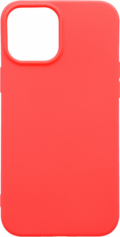 Силиконовый чехол на Apple iPhone 12 Pro Max / Эпл Айфон 12 Про Макс Soft Touch красный