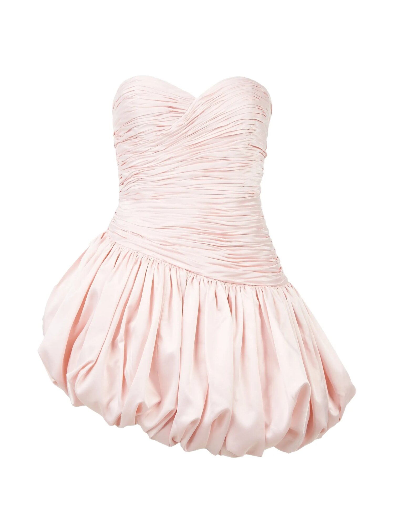 Платье Ruched-bodice bubble-hem dress