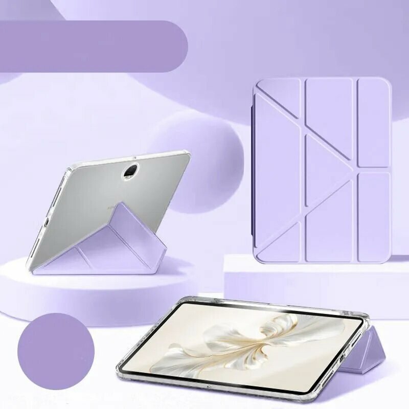Чехол Для Huawei честь Pad 9 , Совместимость Honor Pad 9 5G 12.1-дюймовой магнитный трипластинной складной подставки с автоматическим покрытием для HEY2-W09/HEY2-W19 12,1" корпуса планшета