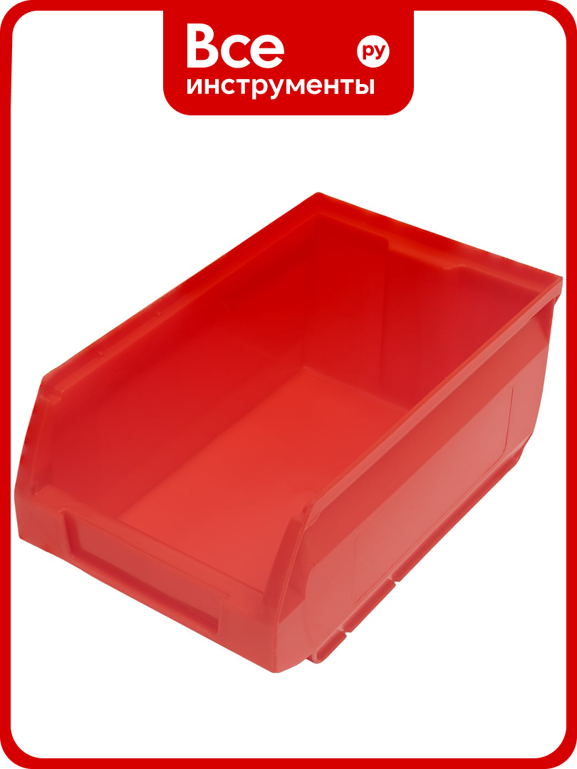 Ящик Gigant 170x105x75 ПП красный 32070