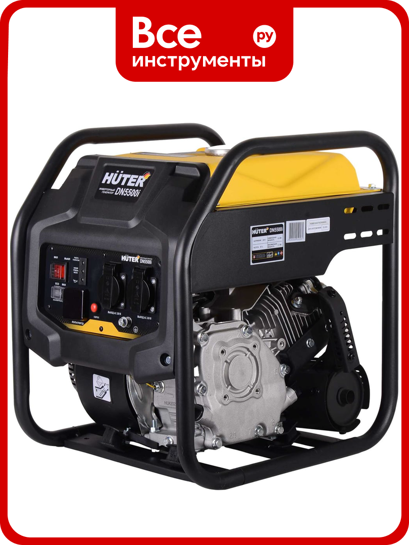 Инверторный генератор Huter DN5500i 64/10/29