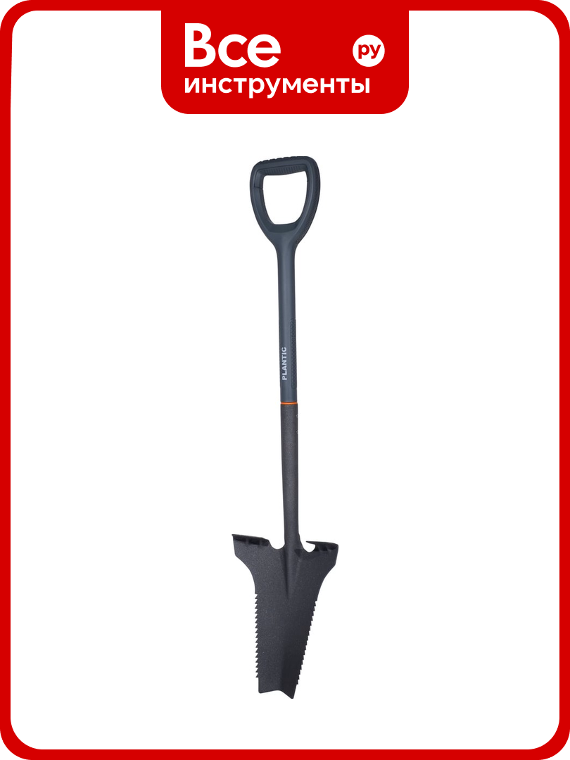 Лопата для корчевания Plantic PRO 21281-01, металл, для корчевания Plantic PRO предназначена