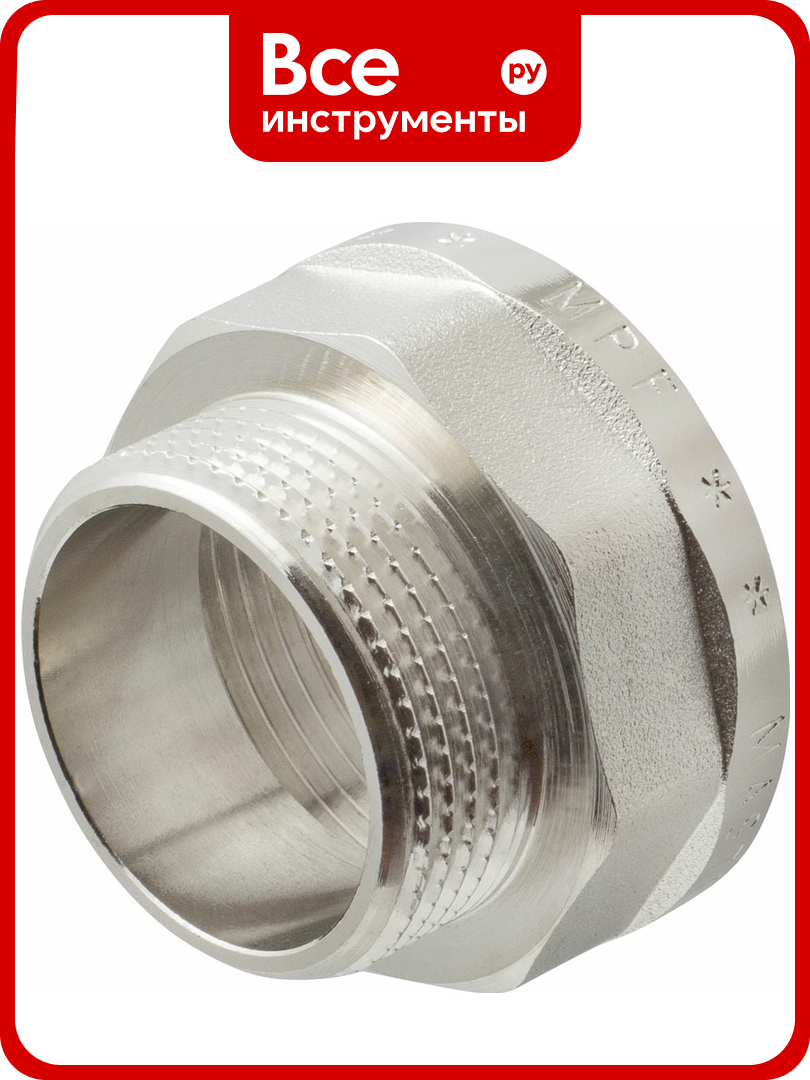 Переходник MPF с ребордой 1.1/2" х 1.1/4" в/н ИС.072199, из высококачественной, сплаве