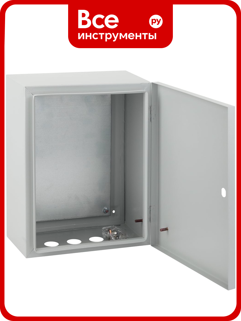 Щит с монтажной панелью ЭРА SIMPLE ЩМП-06 IP31, 500х400х175, Б0041657, обеспечения надежной защиты