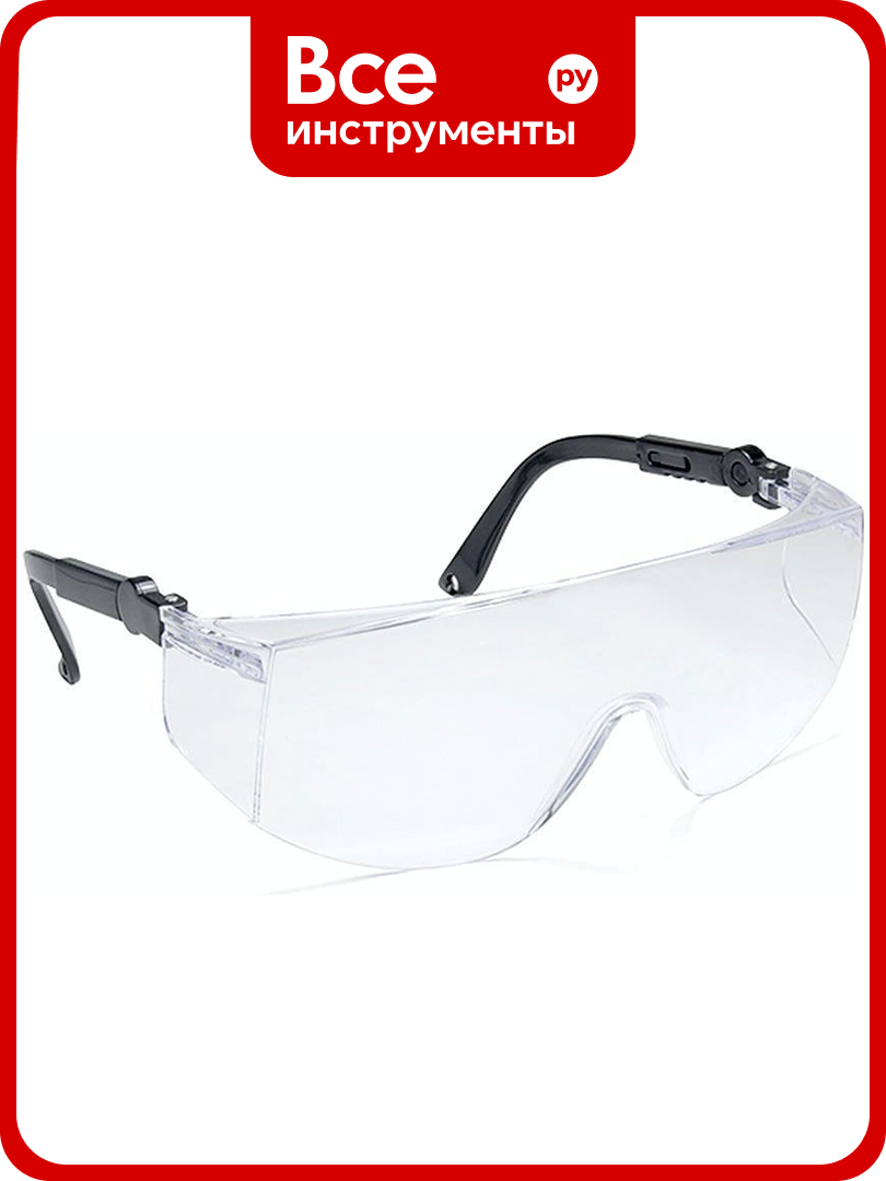 Защитные открытые очки COVERGUARD EPSILON 6EPS0/Белый 5450564000117 поликарбонатные линзы регулируемые дужки