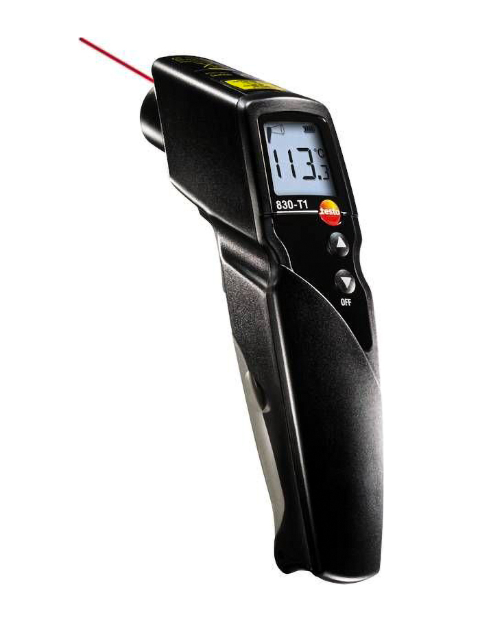 Пирометр Testo 830-T1 с поверкой 0560 8311/001, портативный бесконтактный