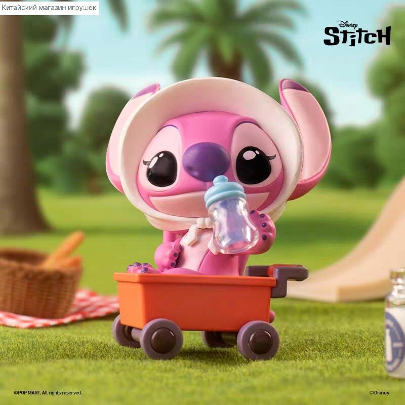 POP MART-Stitch Figurines/Фигуры из серии Стичи: Навар и свидания , изысканный подарок,8cm