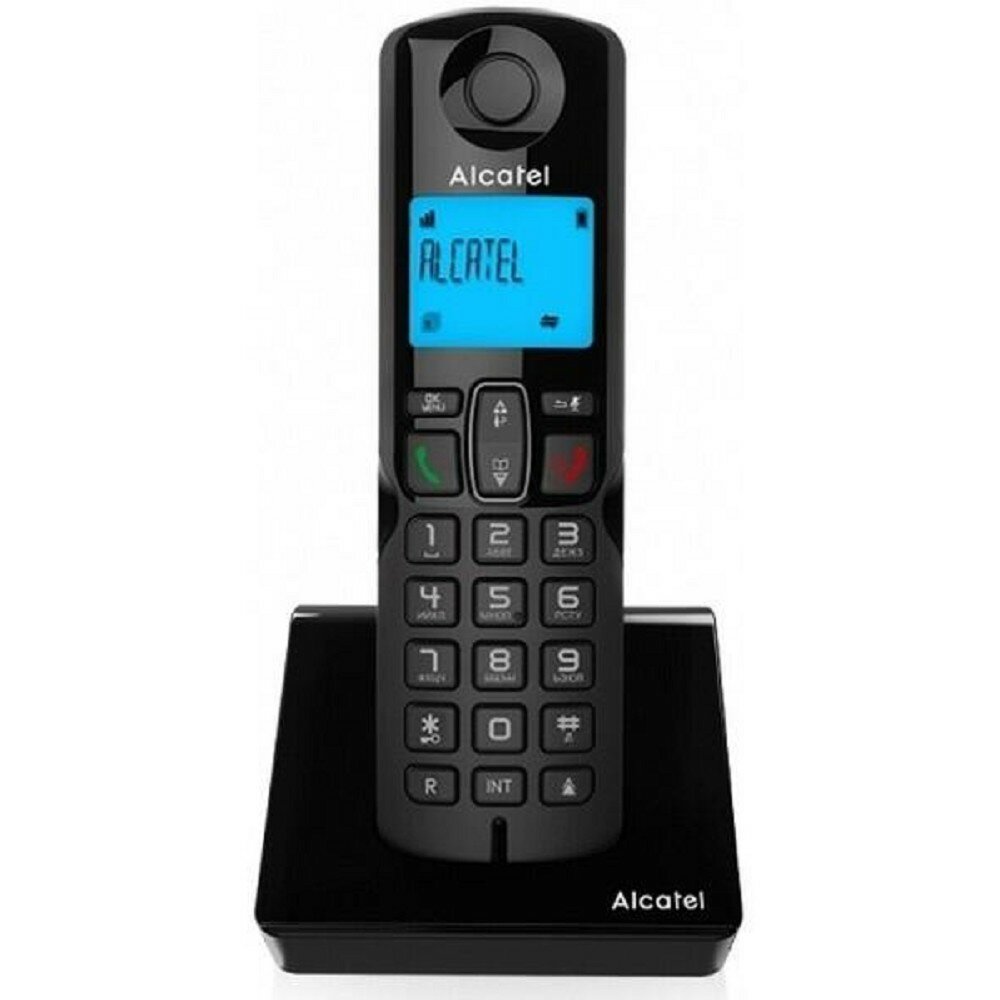 Радиотелефон Alcatel S230 RU BLACK Черный