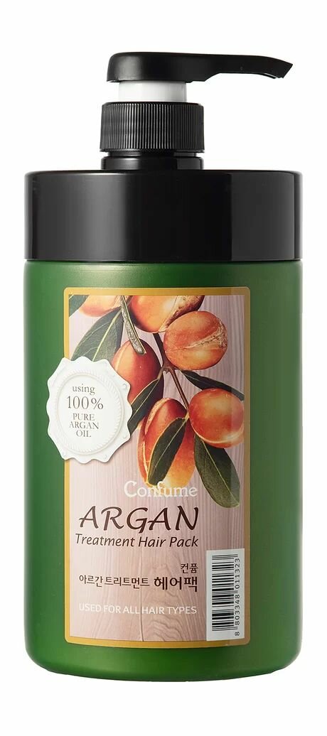 CONFUME Маска для волос Confume Argan Treatment Hair Pack, 1000 мл