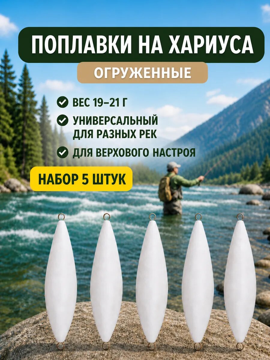 Поплавок на хариуса для настроя сплетня балда и других снастей