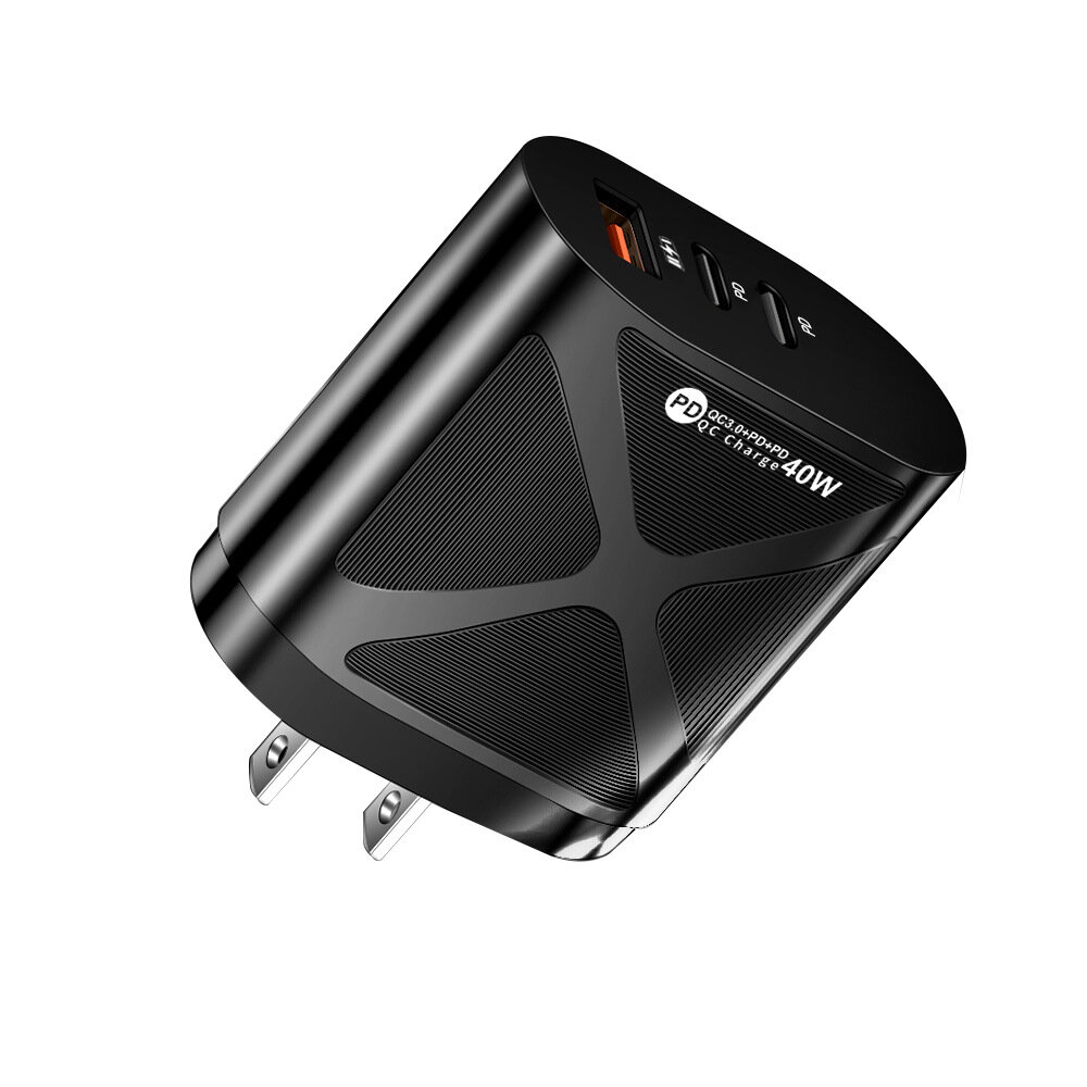 Зарядное устройство HCJTWIN, для телефона, с USB и Type-C разъемами, 12Вт