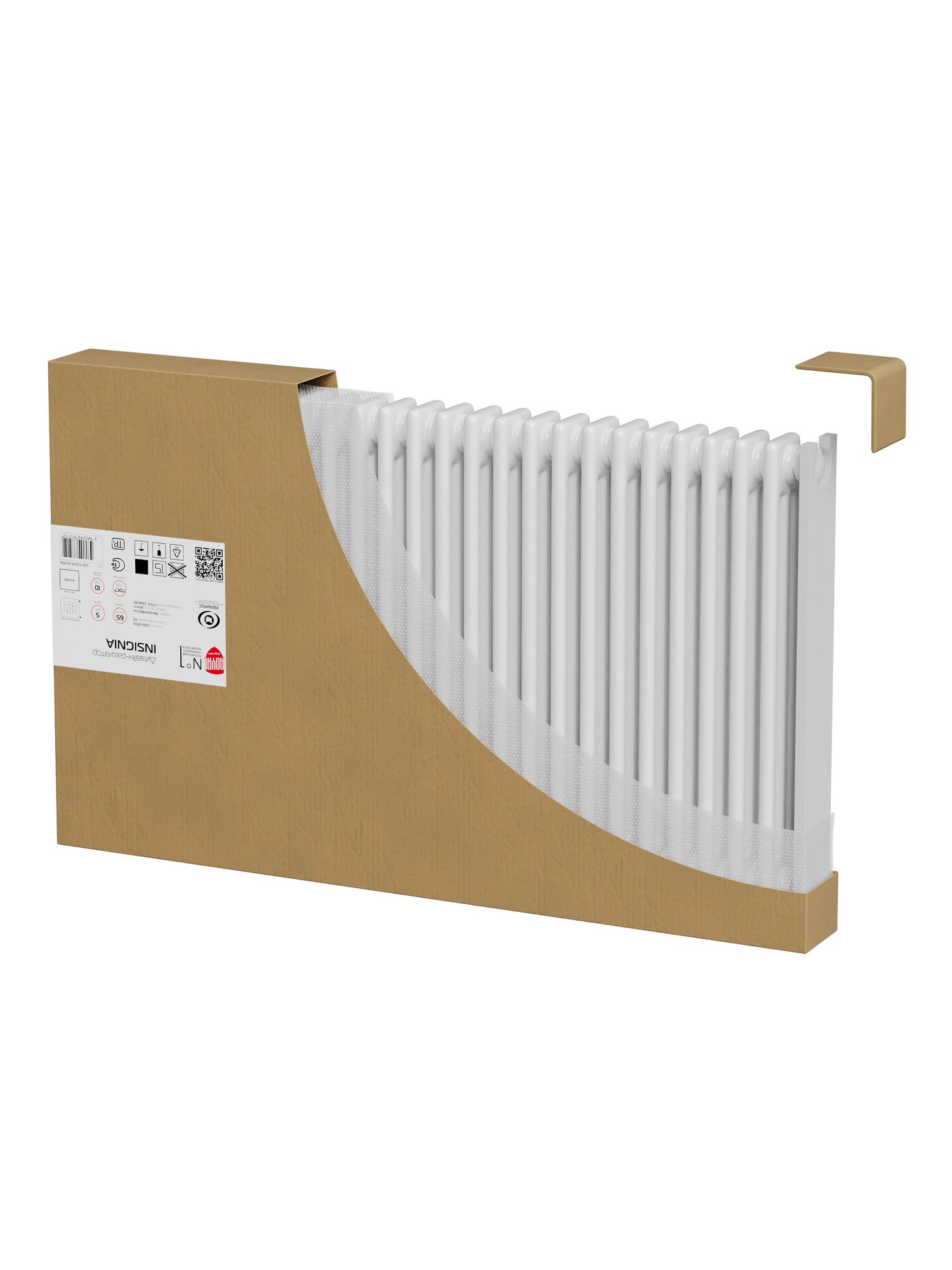 Дизайн-радиатор Royal Thermo Insignia R VC3030 - 22 секц. RAL9016, Белый (RAL9016)
