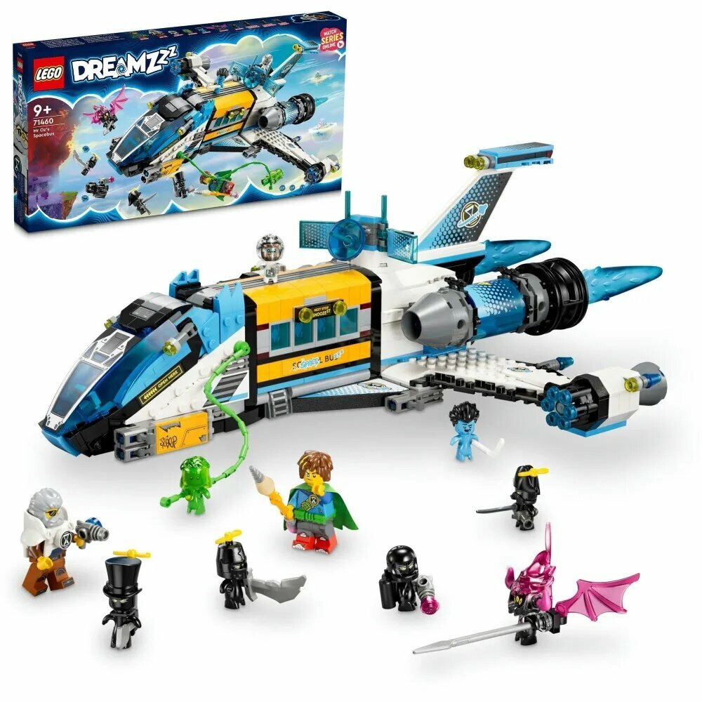 LEGO DREAMZzz Mr Ozs Spacebus 71460 / Детский игровой набор из строительных блоков "Космический корабль", состоящий из деталей