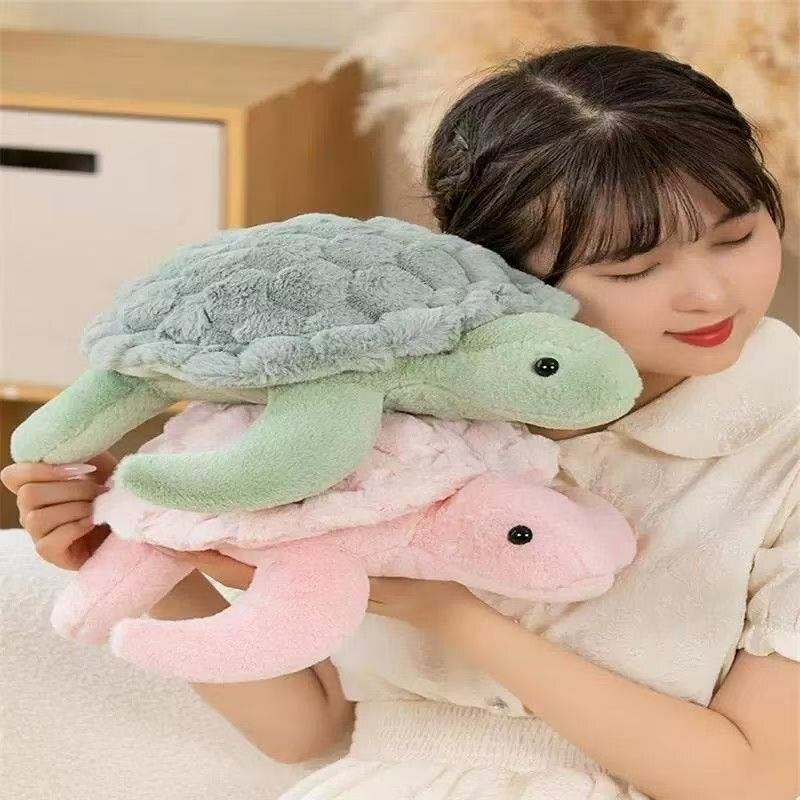 Мягкая игрушка натуралистичная Дивале Морская Черепаха 23 см（2pc）