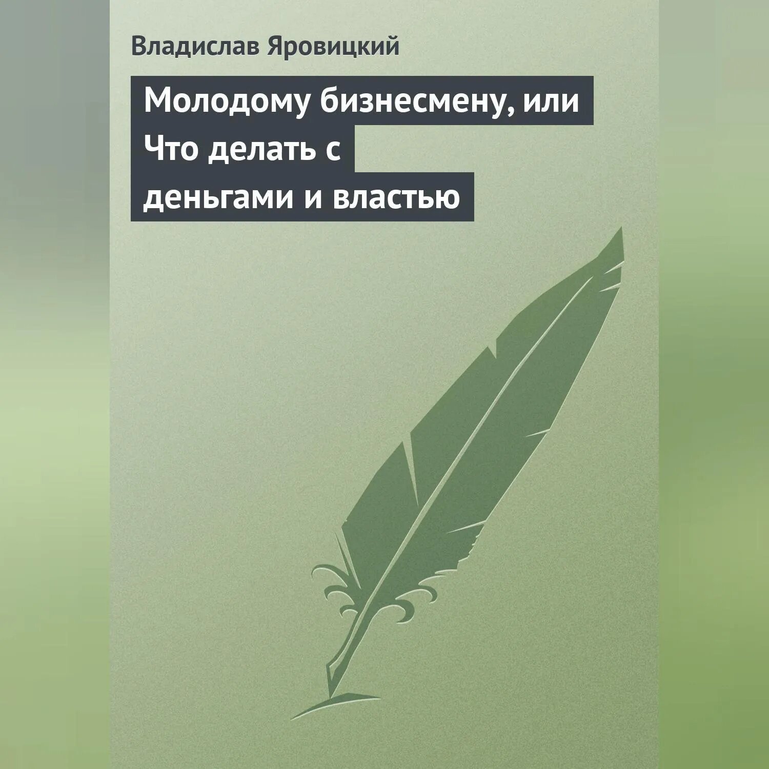 Молодому бизнесмену, или Что делать с деньгами и властью [Аудиокнига]