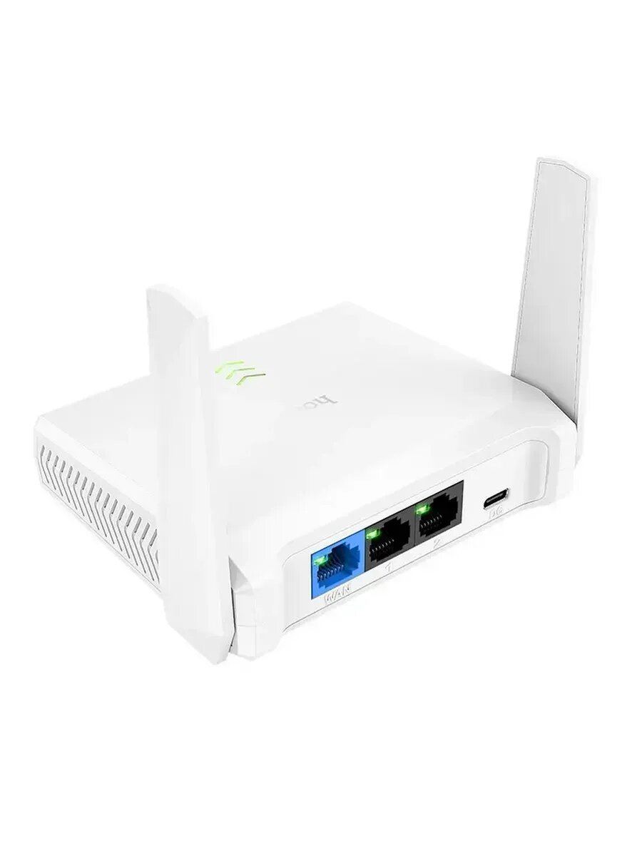 Высокоскоростной Wi-Fi роутер HOCO HI36 для дома и офиса
