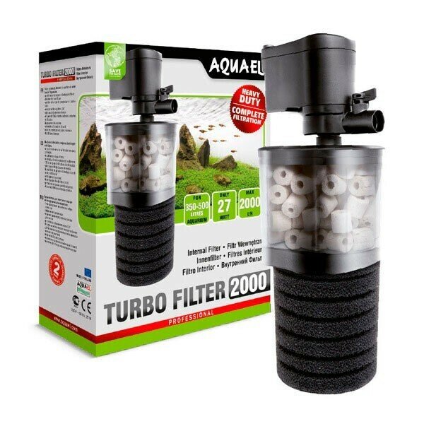Фильтр для аквариума AQUAEL Turbo Filter внутренний 2000 350-500литров 27Вт