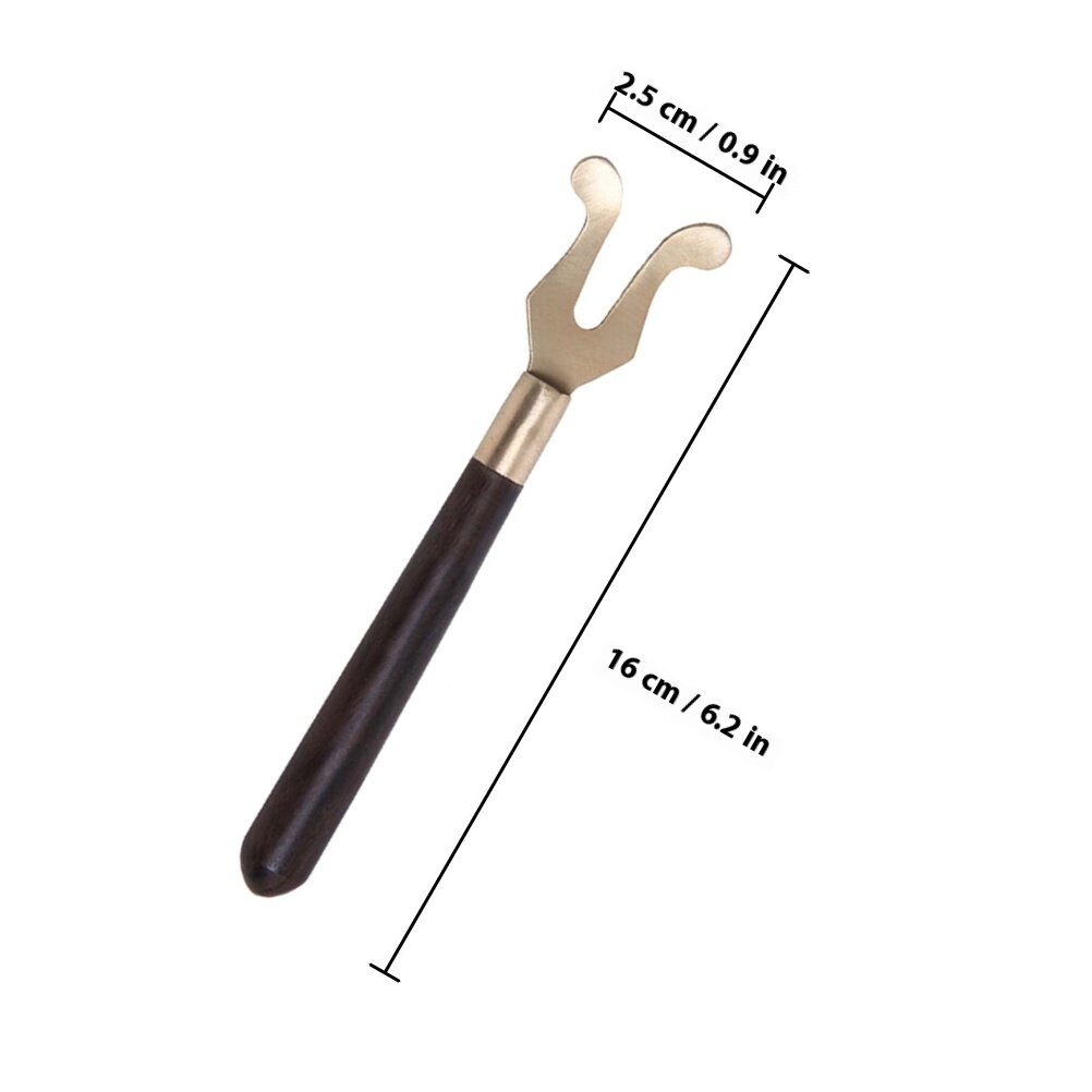 Теплоустойчивые Чайные Щипцы Древесина И Железо 16.00X2.50X1.50CM