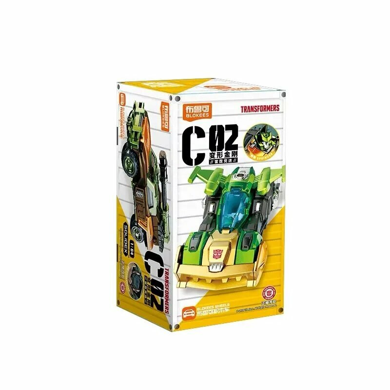 Машинка-сюрприз Blokees Wheels Transformers C02, blind box, коллекционная модель, 12 обычных видов и редкие версии