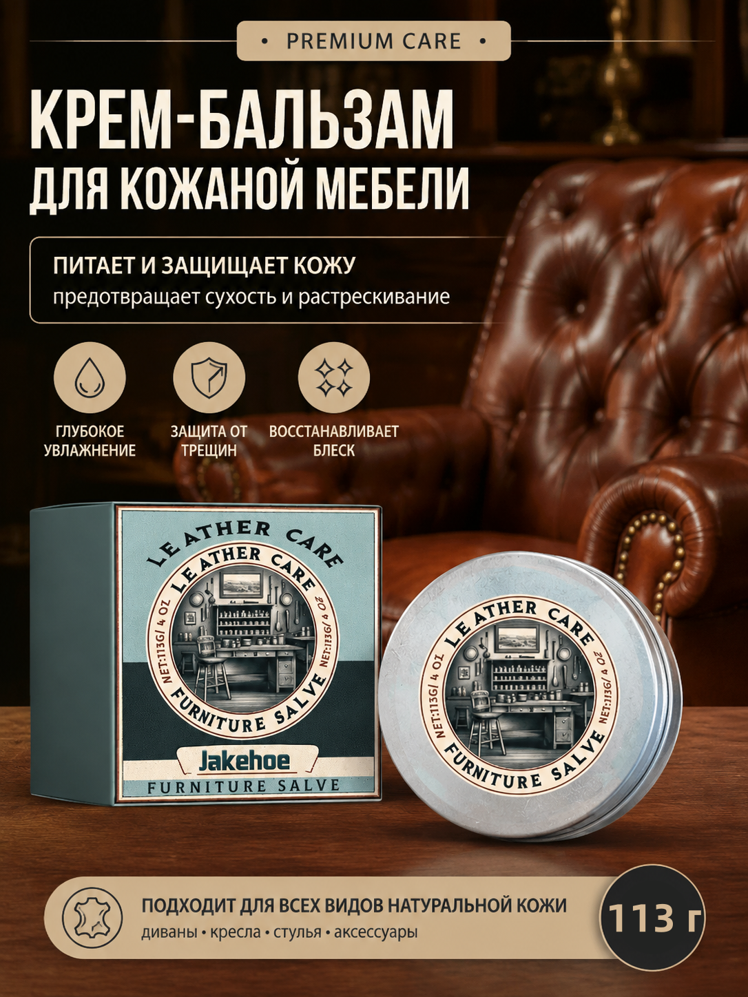 Полировальная паста для кожи