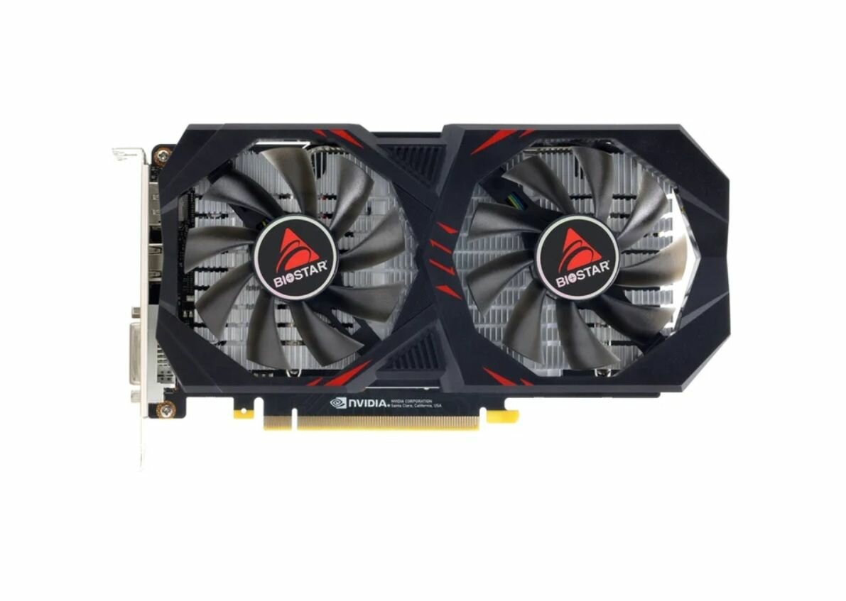 Видеокарта Biostar PCI-E VN1666SF69 NVIDIA GeForce GTX 1660SUPER 6Gb 192bit GDDR6 1530/8000 DVIx1 HDMIx1 DPx1 HDCP Ret