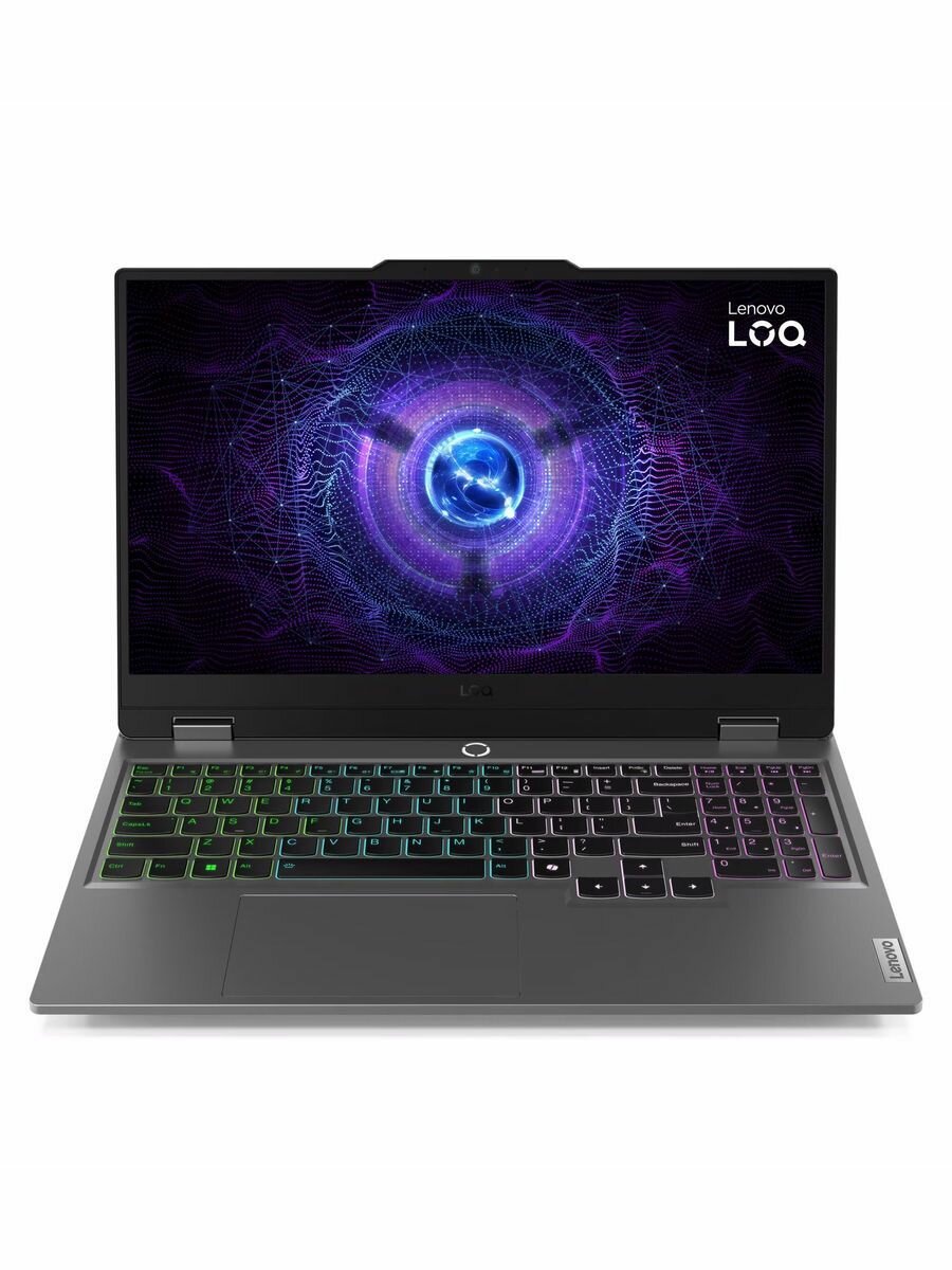 Lenovo LOQ 15IRX9 Игровой ноутбук 15.60", Intel Core i5-13450HX, RAM 16 ГБ, SSD 512 ГБ, NVIDIA GeForce RTX 4050 для ноутбуков (6 Гб), Без системы, (83DV01CGRK)
