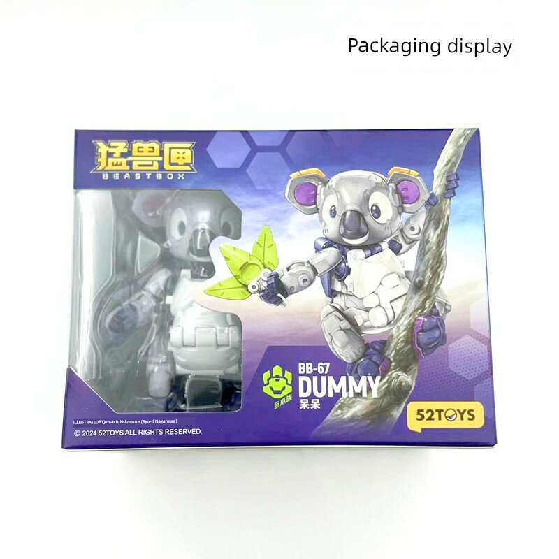 52TOYS Серия Beast Box Да Дай BB-67 Собранная трансформирующаяся коала механическая игрушка коллекционная без кейса