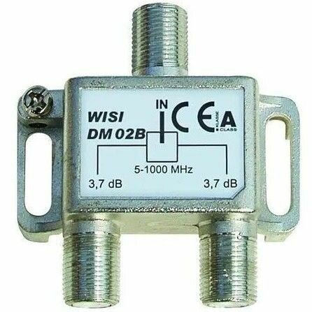DM02B WISI телевизионный разветвитель на 2 выхода